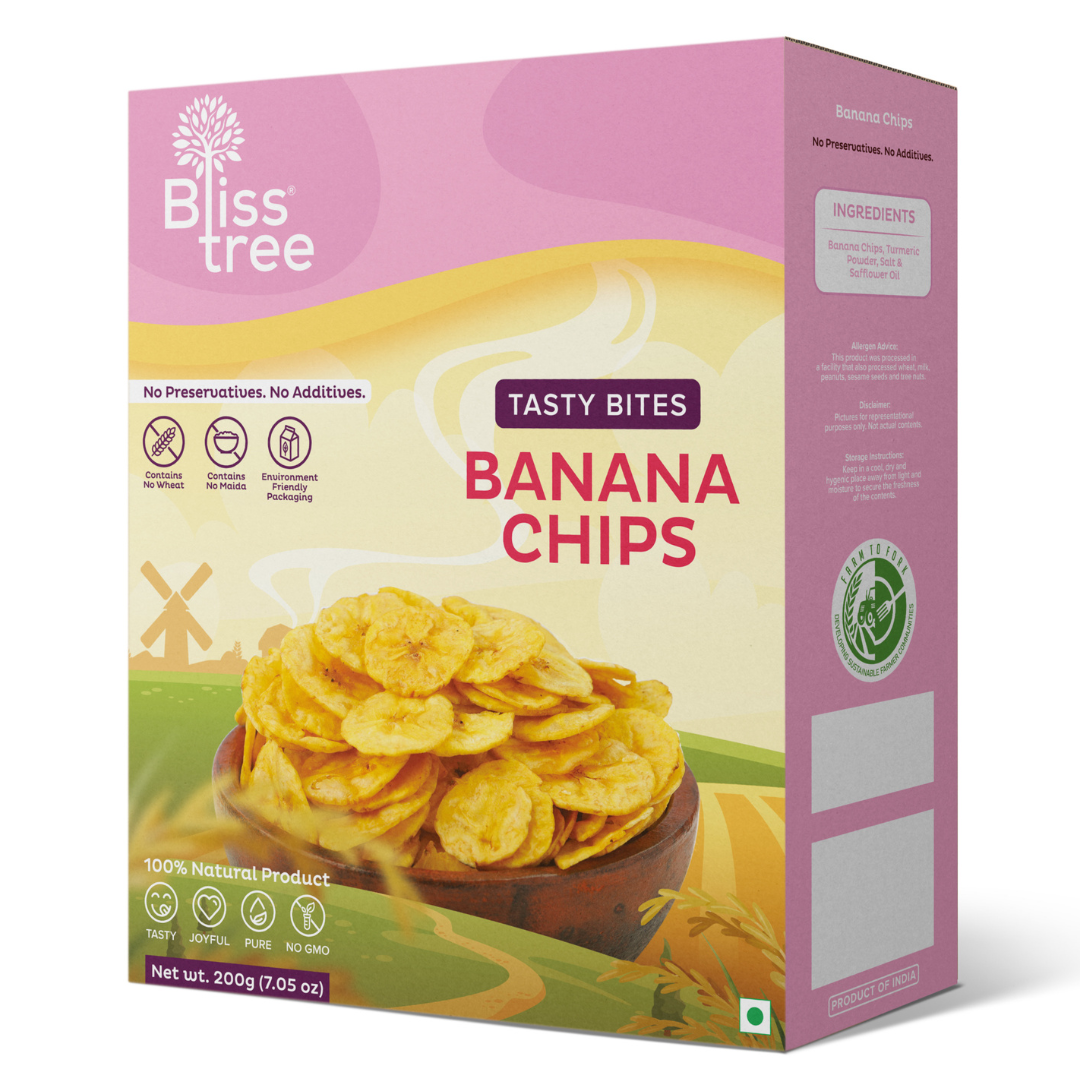 Banana Chips - 200g - Bliss Tree New Jersey
