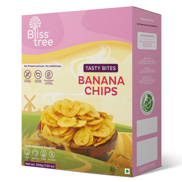 Banana Chips - 200g - Bliss Tree New Jersey