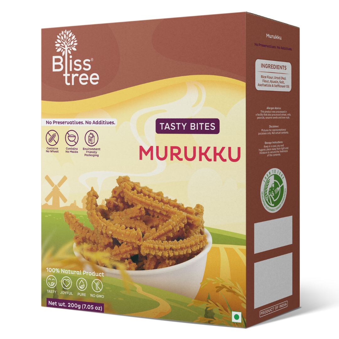 Murukku - 200g - Bliss Tree New Jersey