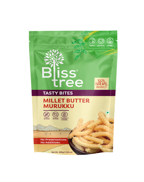 Millet Butter Murukku - 400g - Bliss Tree New Jersey