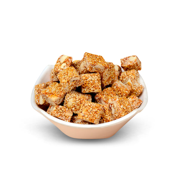 White Sesame & Peanut Bar/Ellu Kadalai Mittai - 180g - Bliss Tree New ...